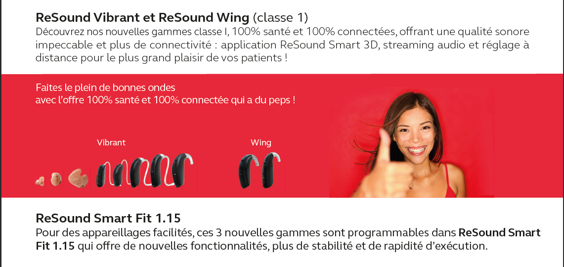 3 NOUVELLES GAMMES PORTÉES PAR LA NOUVELLE NAVIGATION RESOUND SMART FIT ...